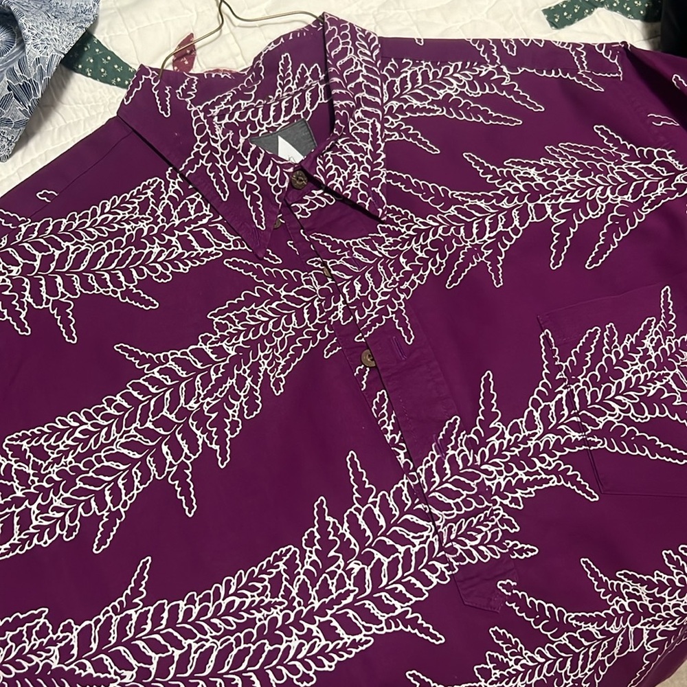 Men's Sig Zane Patterned Shirt - Gem